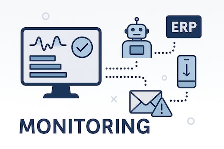 Ultimatives ERP-Monitoring: Kontrolle für Roboter & eMOVER